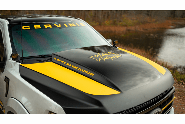 2021-25 F150 Tremor, Platinum, Raptor 3 inch cowl hood, see fitment notes